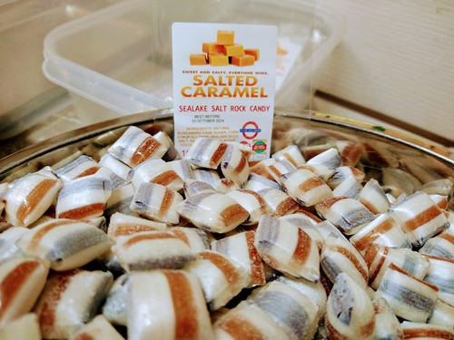 Salted Caramel Rock 200g | yeoldelollyshoppe