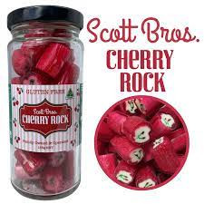 Cherry Rock Candy 140g | yeoldelollyshoppe