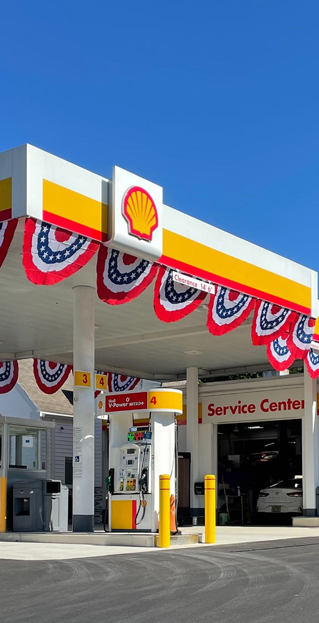 gasoline station shell