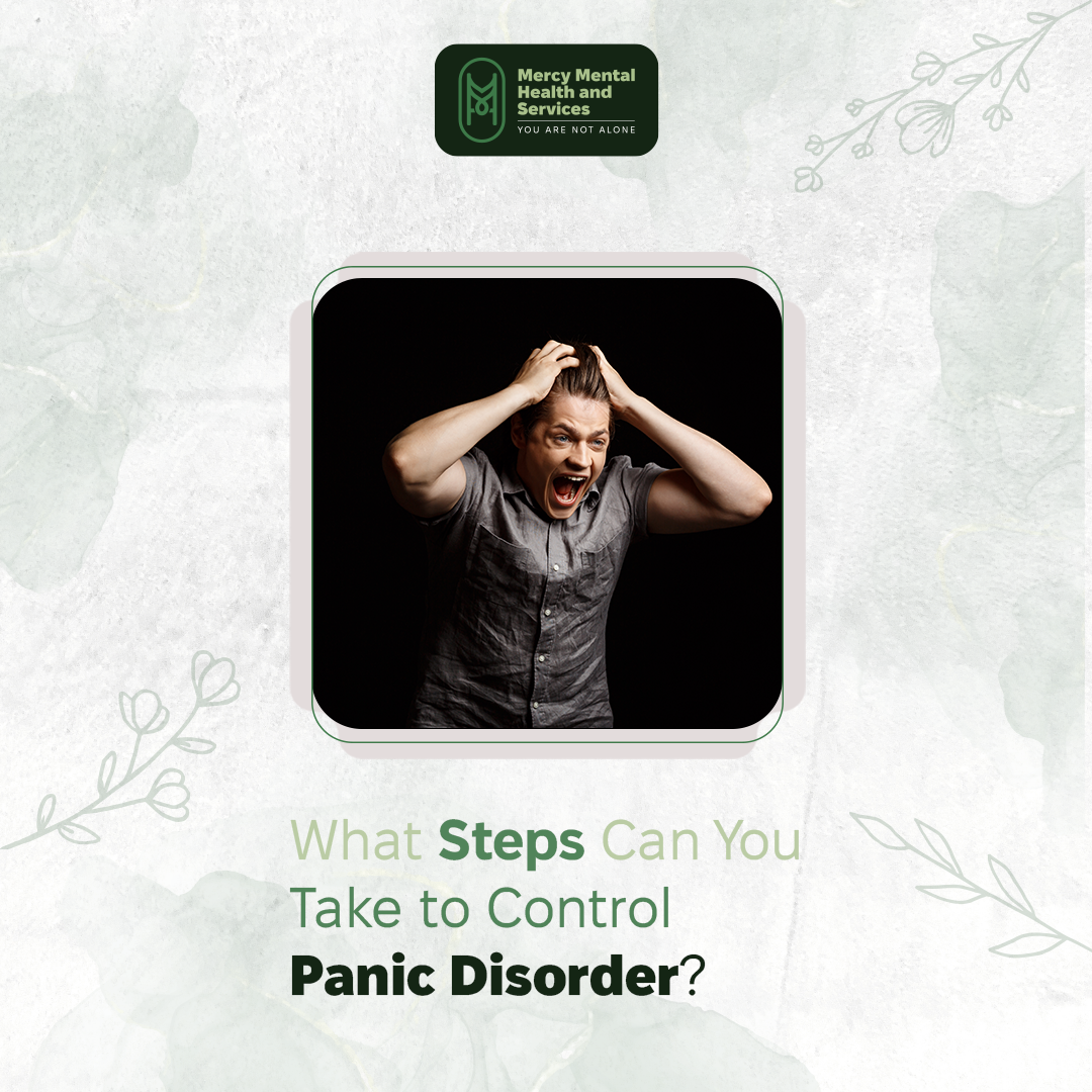 what steps can you take to control panic disorder