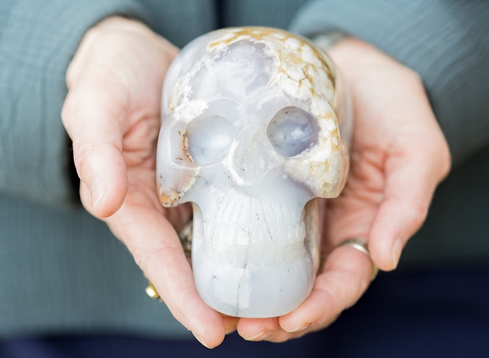 Working with crystal skulls