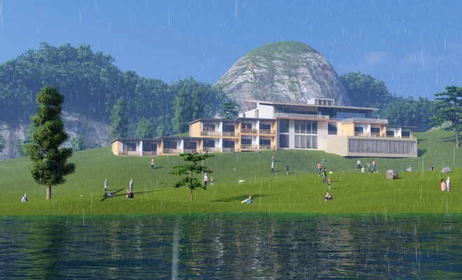 Guesthouse Wellness Center | BIOSCALE ARCHITECTURE STUDIO | Green ...