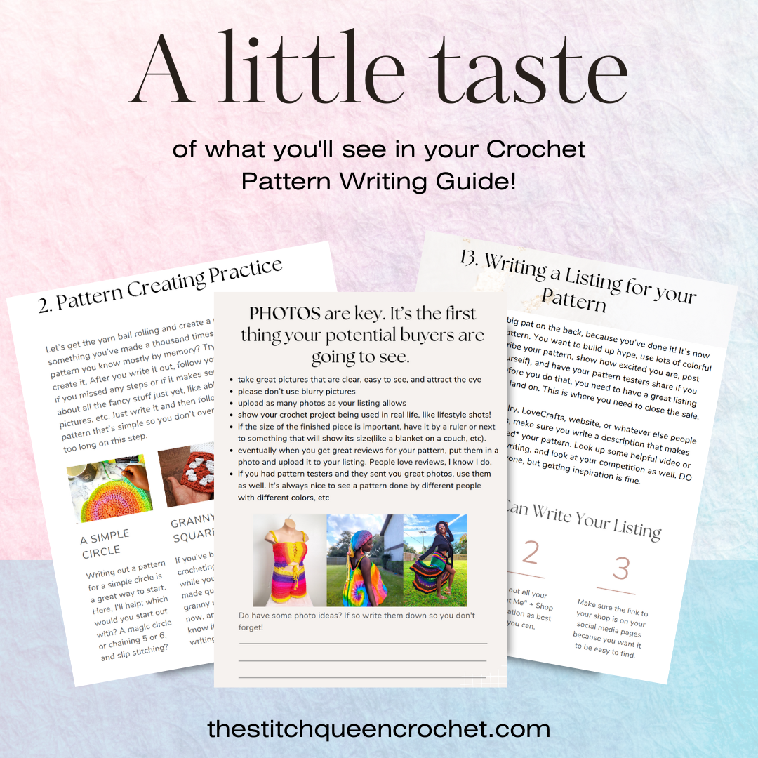 The Ultimate Guide to Crochet Pattern Writing - How to Write Crochet ...
