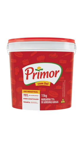 MARGARINA PRIMOR 75% 15KG | Íntegra Foods