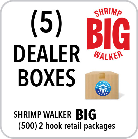 Shrimp Walker BIG - (5) DEALER BOXES | Palm Beach Tackle