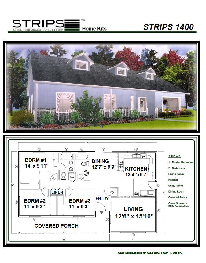 Home Kits Plans | squarebuilt-sales