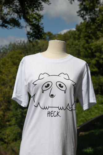 HECK T-shirt | Silly Dog Tee | Cosmell Cosplay