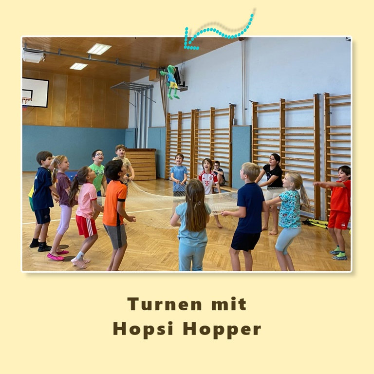 Team Building mit Hopsi Hopper