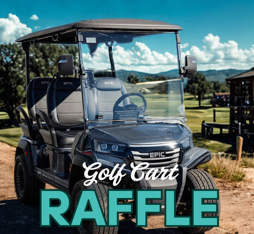 Golf Cart Raffle Ticket | Saving Hope