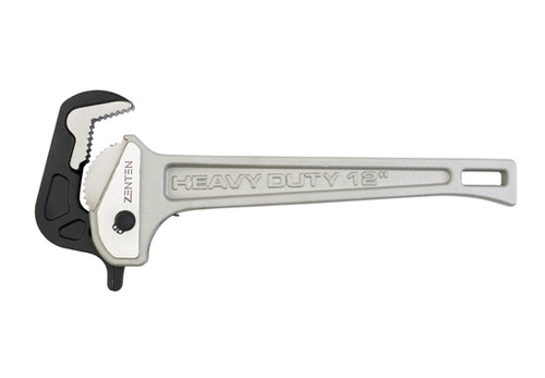 Self Locking 12 Inch Aluminum Wrench With Jaw Capacity Up To 43m ...