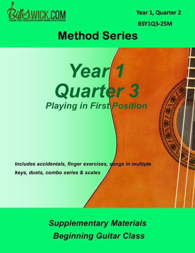 Method-Year 1, Quarter 3 | GuitarintheClassroom