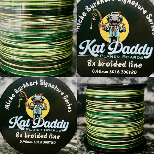 Micka Burkhart Signature Series 8x Braid 300 yrd | Kat Daddy Planer Boa