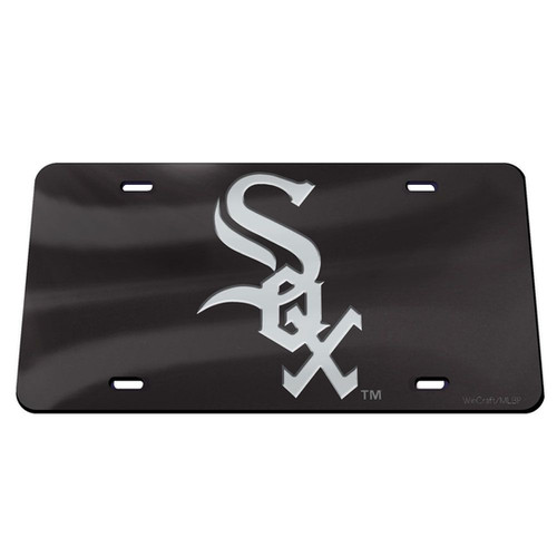 WHITE SOX SPECIALTY ACRYLIC LICENSE PLATE | Grandstand Ltd.