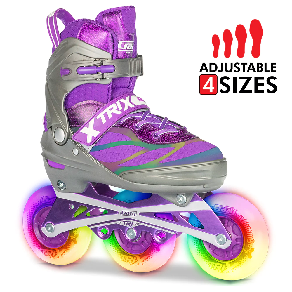 TRIX ADJUSTABLE INLINE SKATES | EasternSkatingSupply