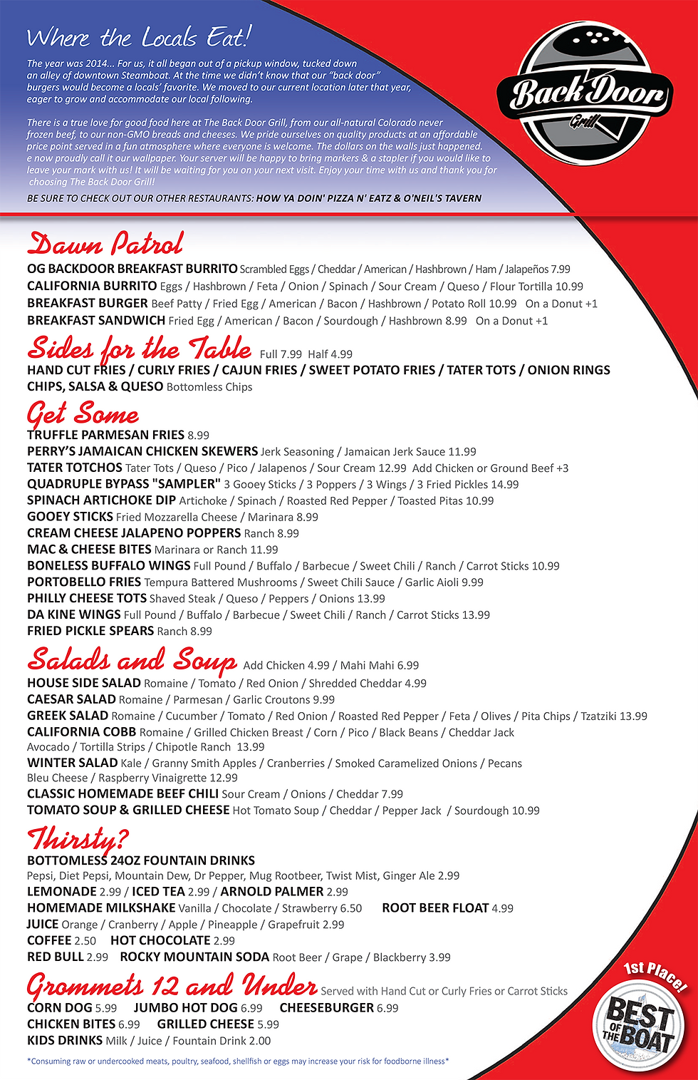 MENU | back-door-grill