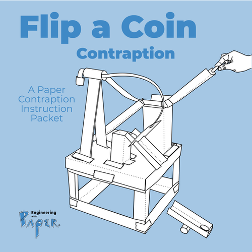 Paper Contraption Packet: Flip a Coin | Dazzling Discoveries