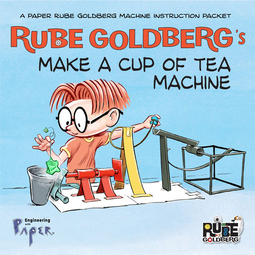 Make a Cup of Tea - Paper Rube Goldberg Machine | Dazzling Discoveries