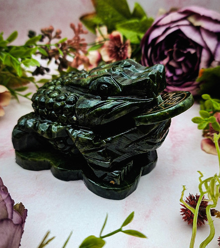Lucky Jade Toad | KIMS CRYSTALS
