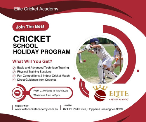 School Holiday Program | Elite Cricket Academ