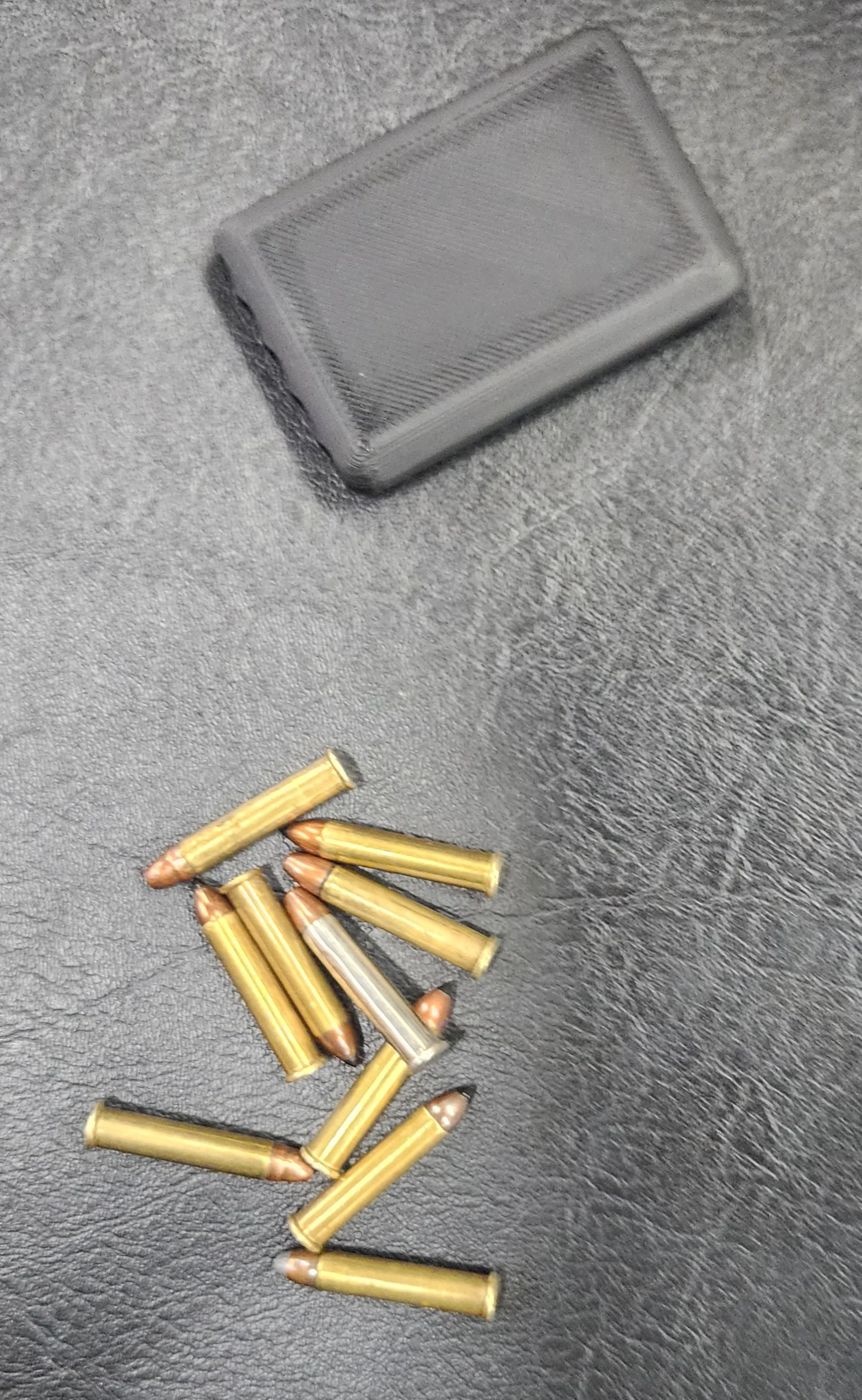 EDC pocket carry Shell holder for 22mag. Holds 10 shells in a very ...