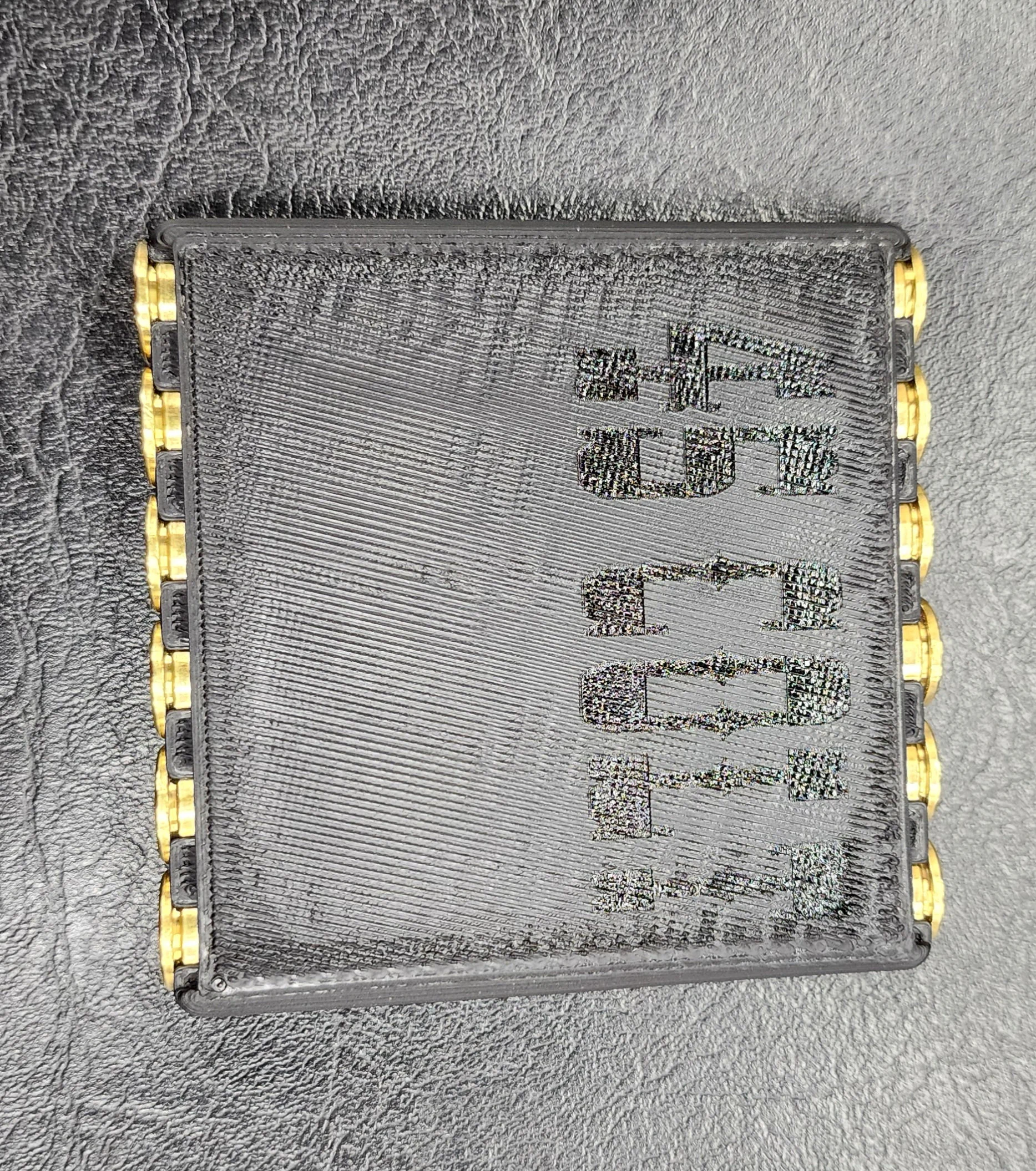 Shell Holder for Colt 45. Holds 12 shells for EDC pocket carry. Compact ...