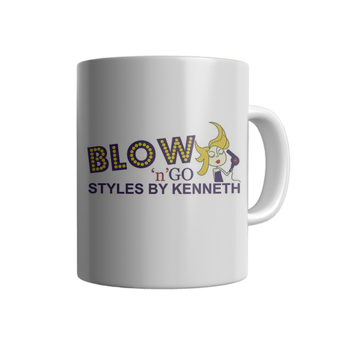 Personalised Benidorm Blow n Go Logo Mug | Savage Online Store