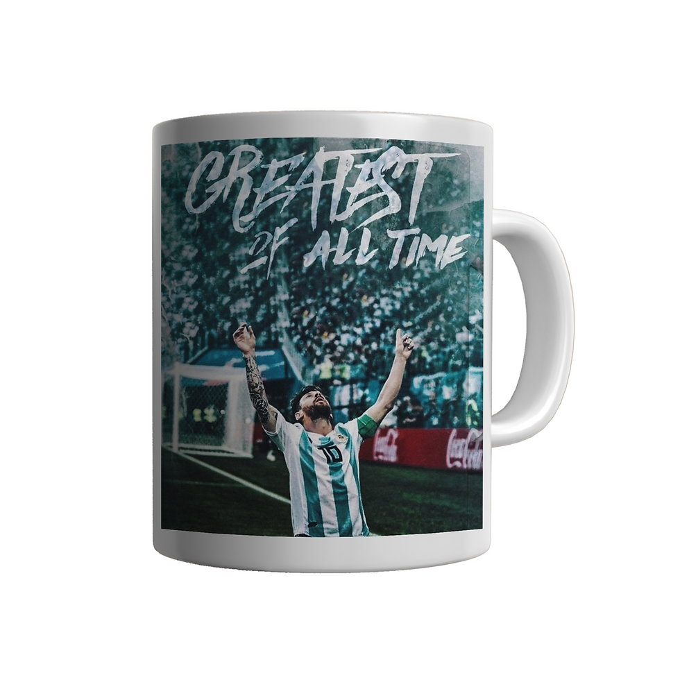 Personalised Limited Edition Lionel Messi Mug | Savage Online Store
