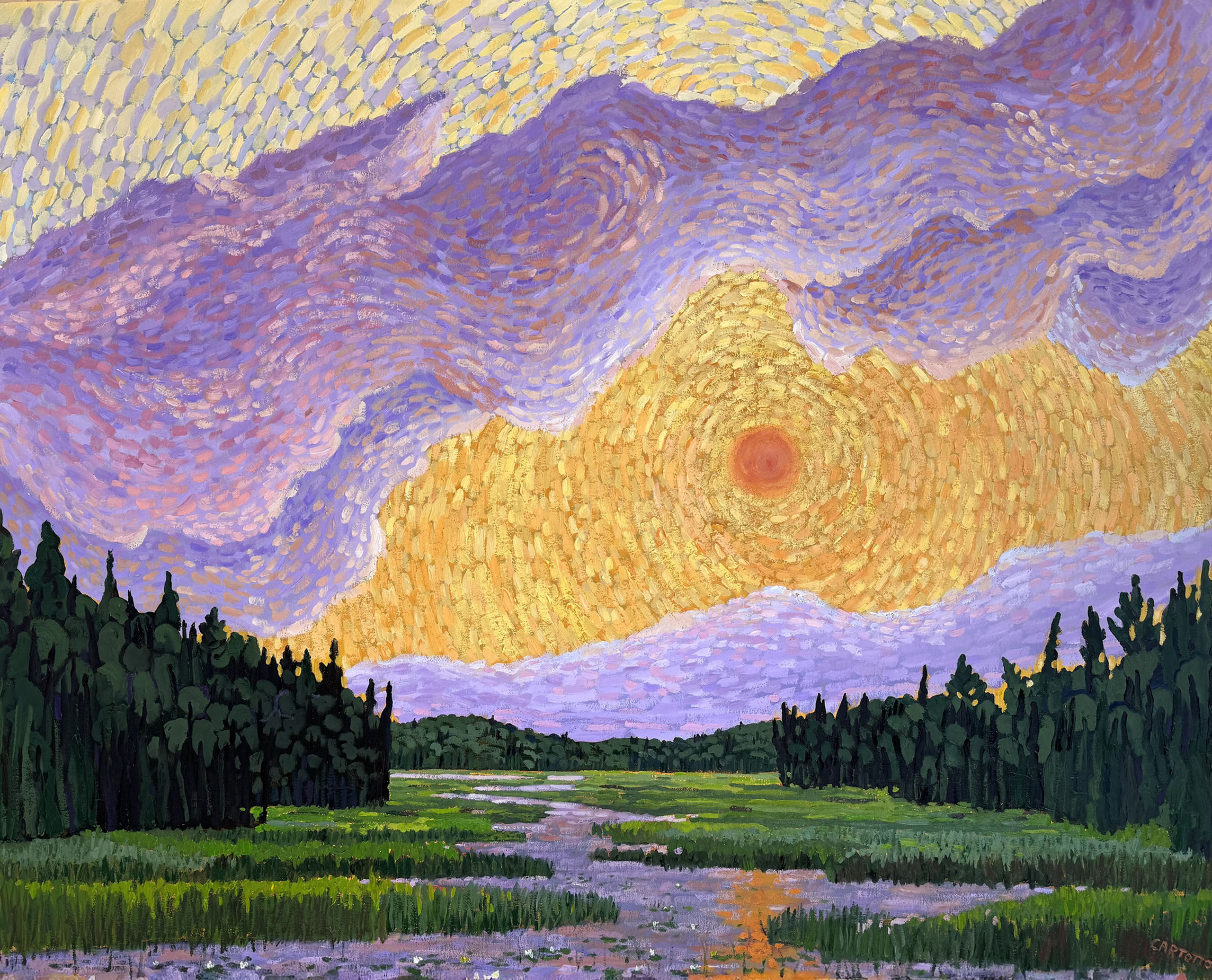 Summer Sunrise by Robert Cartotto