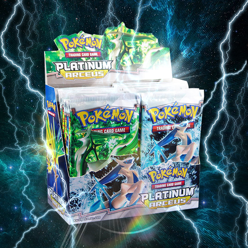 PLATINUM ARCEUS BOX BREAK! Weds 21st Feb! | PokiChloe Breaks