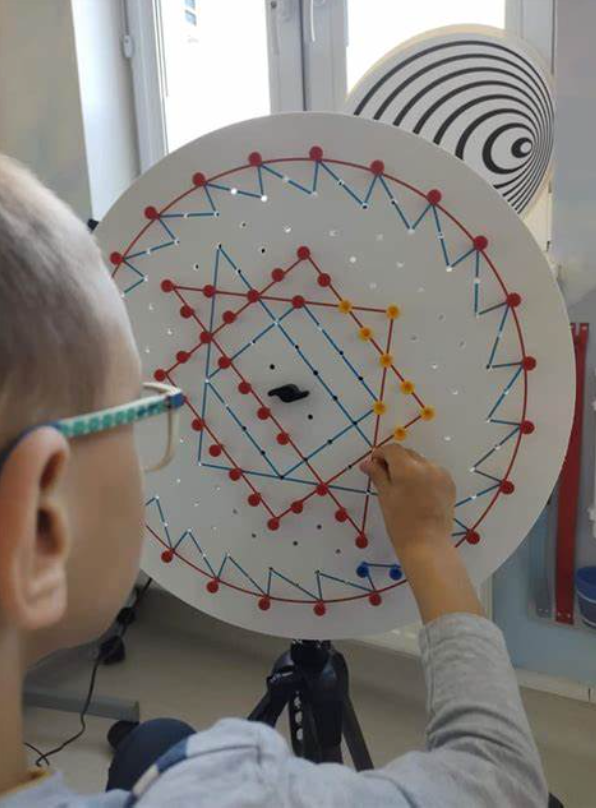 Vision Therapy Activity: Pegboard