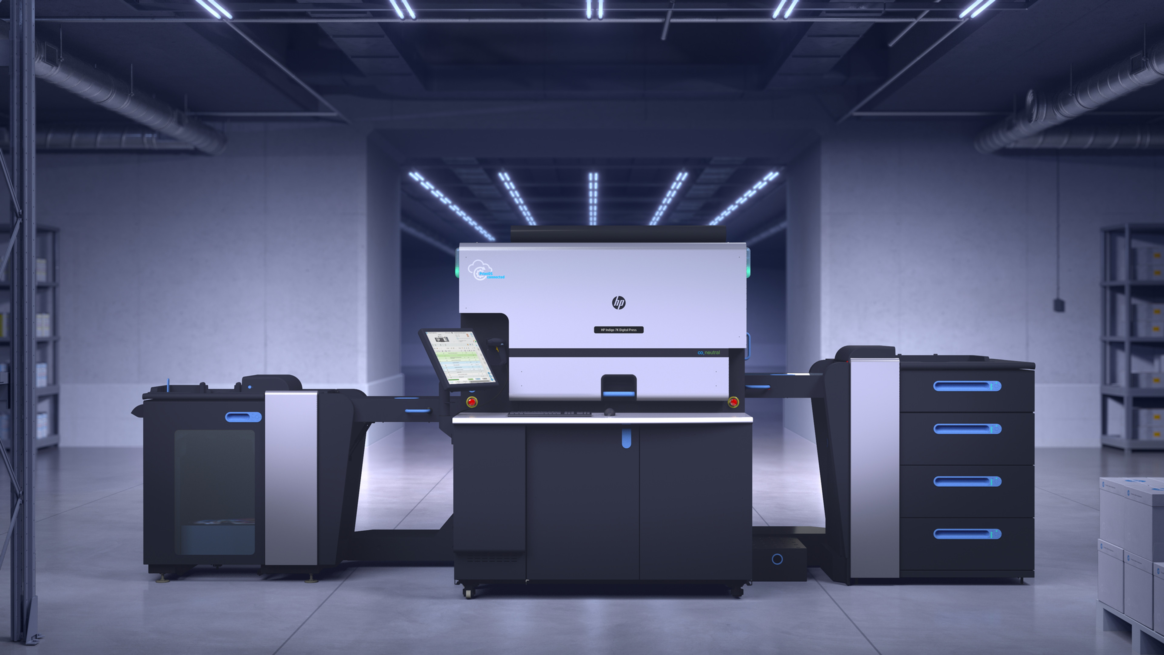 HP Indigo 7K Secure Press