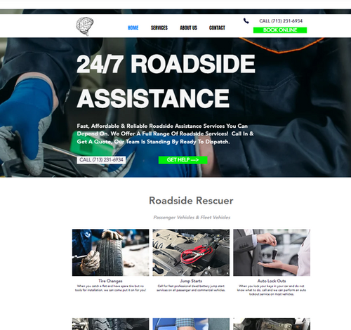 Buy a Website Template | Roadside Genius