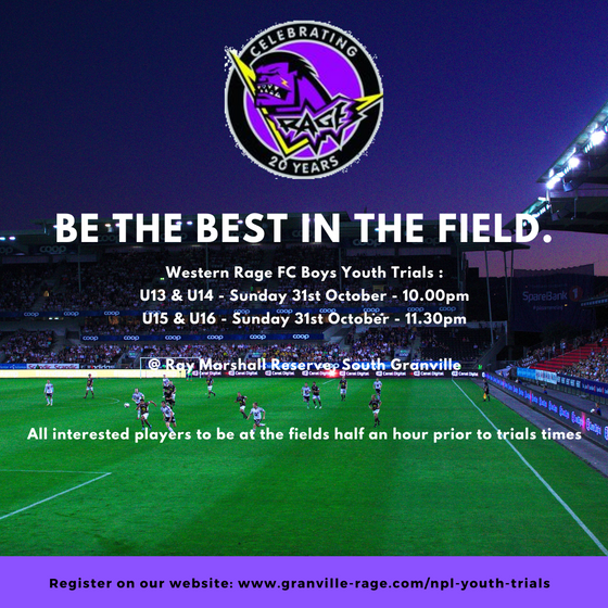 Home | Granville Rage Football Club