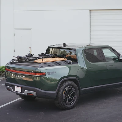 The Ultimate Rivian R1S Car Camping Guide: Mattress, iPad Mount ...