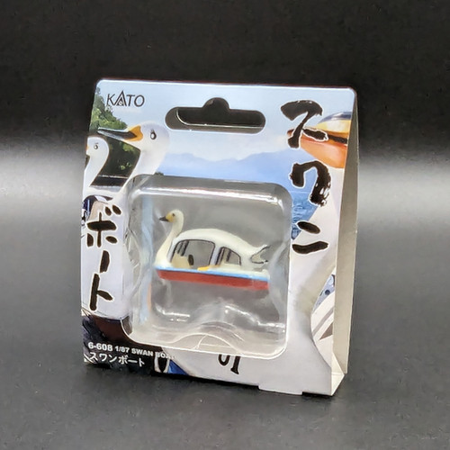 Kato 6-608 - Figuanimal Japanese Animal 1/87 Swan Boat (1 Pieces) | J Scale