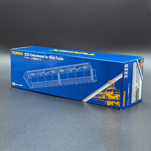 Tomix 3228 - Embankment Set for Wide Track | J Scale