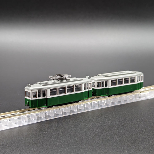Kato 14-806-2 - My Tram Classic (Green) (2-Car Set) | J Scale