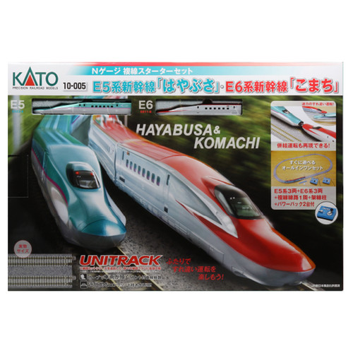 Kato Double Track Starter Set - E5 Series 'Hayabusa' & E6 Series ...