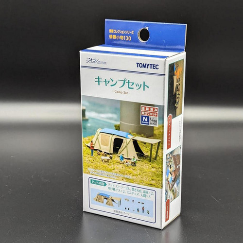 Tomytec 311775 - Visual Scene Accessory 130 Camp Set | J Scale