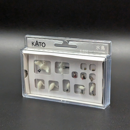 Kato 6-606 - Figuanimal Japanese Animal 1/87 Waterfowl (12 Pieces) | J ...