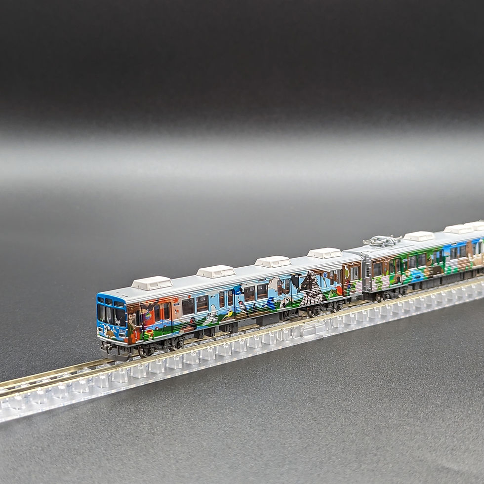 Greenmax 50697 - Chichibu Railway 7500 Series 'Geo Park Train' (3-Car ...
