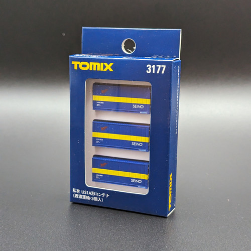 Tomix 3177 - U31A Container "Seino" (3 pieces) | J Scale