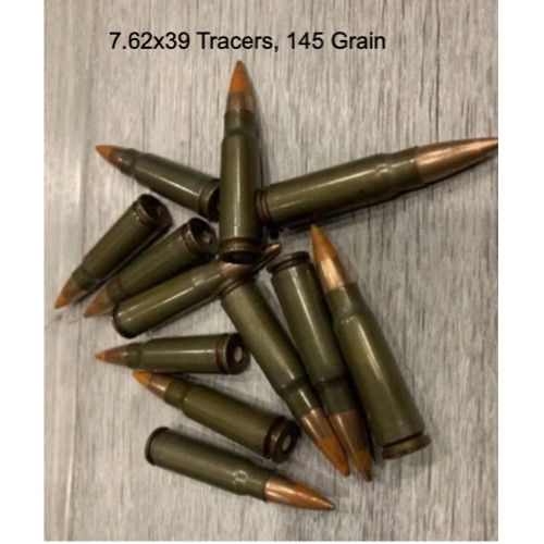 7.62x39 AK47 Red Tip Tracer Ammo | 37mm And Exotic