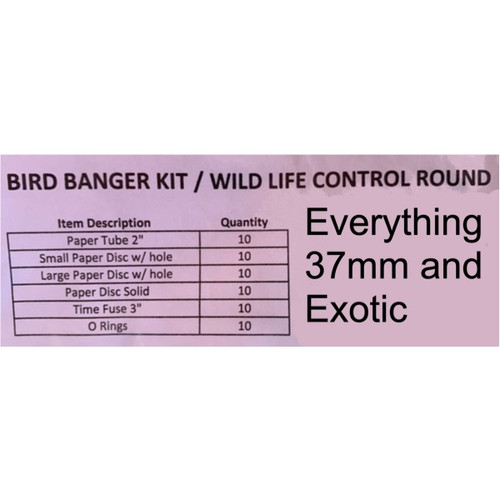 37mm Bird Banger Kit, Wild Life Control Round | 37mm And Exotic