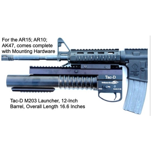 Mounted 37mm Tac-D M203 Launcher | 37mm And Exotic