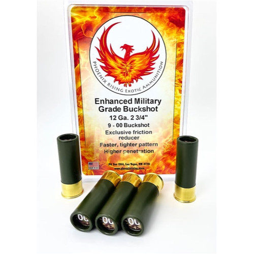 12 Gauge Military Grade Buckshot 2 3/4 Inch Shotgun Shells | 37mm And ...