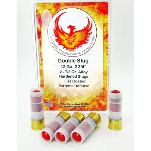 Double Slug 12 Gauge 2 3/4 Inch | 37mm And Exotic