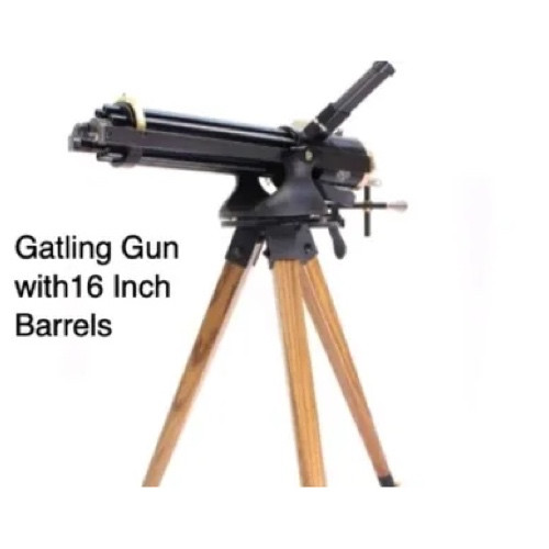 Working Gatling Gun, Model TG-916, 9mm Caliber | 37mm And Exotic