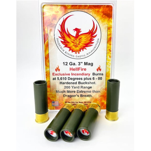 Hellfire 12 Gauge 3 Inch Shotgun Shell | 37mm And Exotic