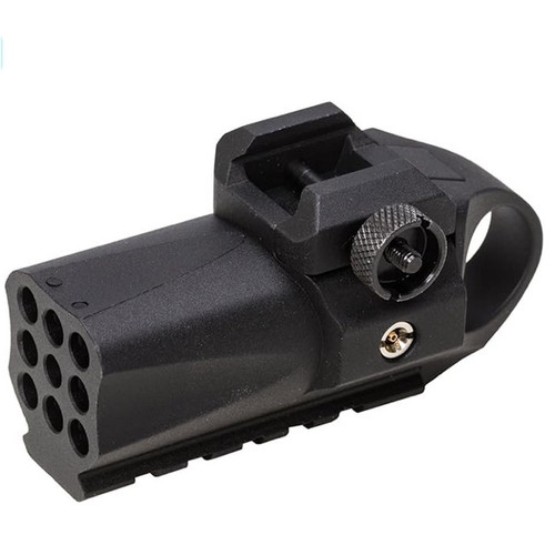 Airsoft Compact 40BB 20mm Rail Mount Mounted Launcher | 37mm And Exotic